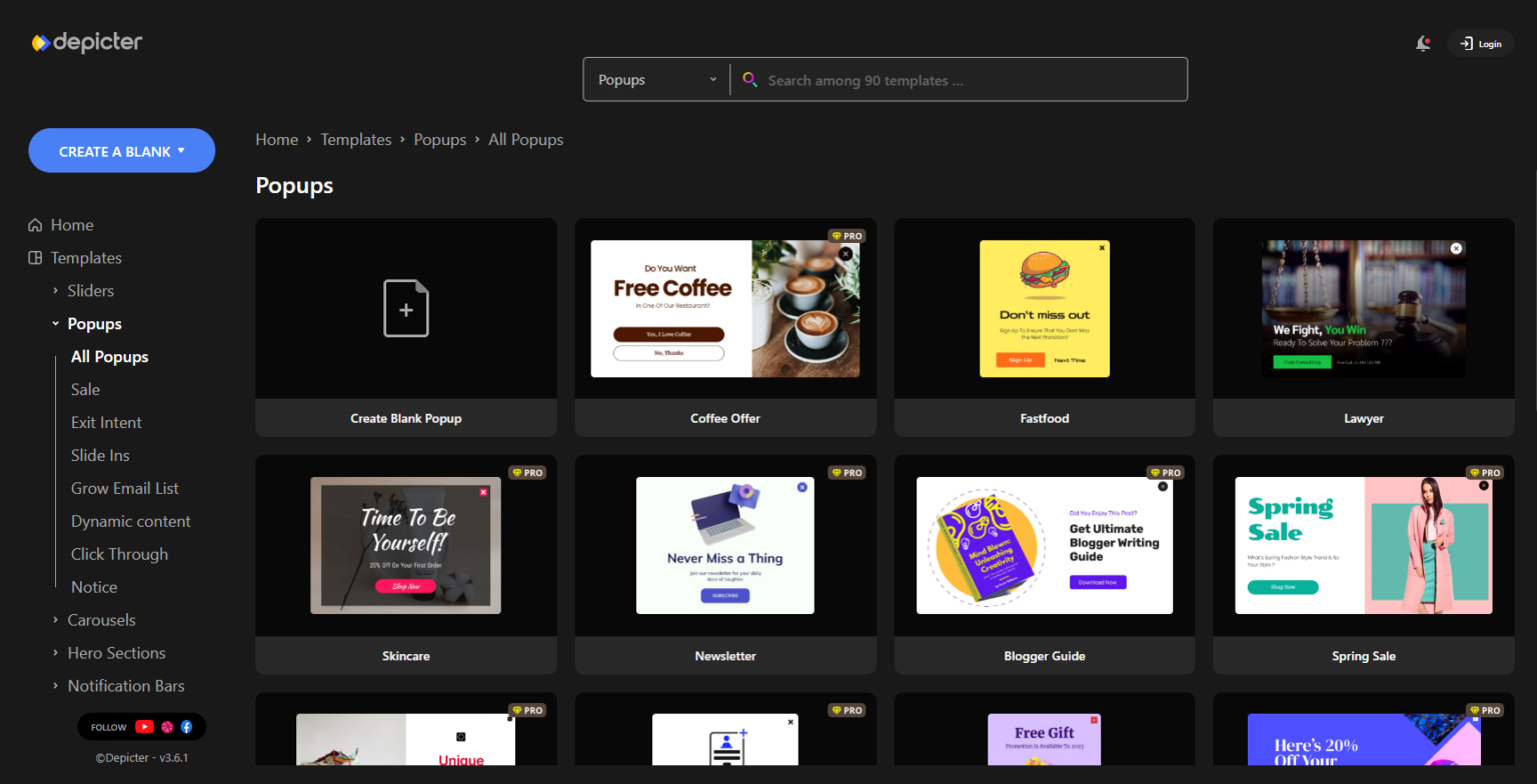 Best Popup Maker Alternative - Depicter - WordPress Slider, Popup and Carousel Plugin